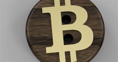 Bitcoin Button By Grunklebitcoin Download Free Stl Model