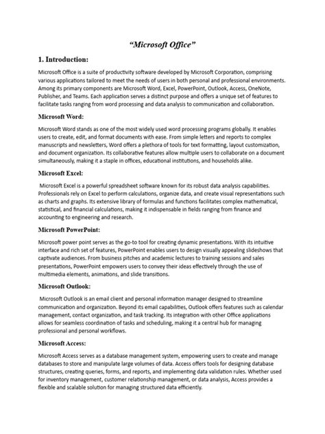 Microsoft Office Pdf Microsoft Office Microsoft Excel