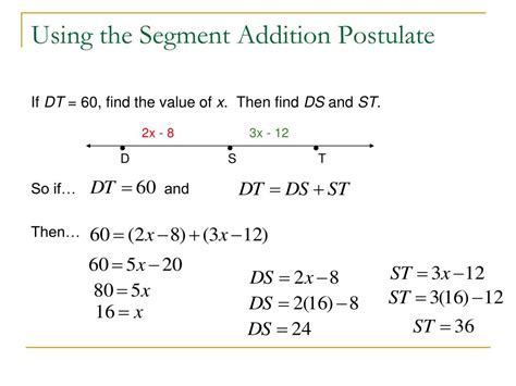 Ppt 1 3 Measuring Segments And Angles Powerpoint Presentation Free Download Id 6601165