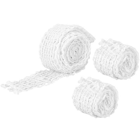 Jojofuny 3pcs Beef Netting Web 1m X 10cm X 1cm Cotton Thread For Tying