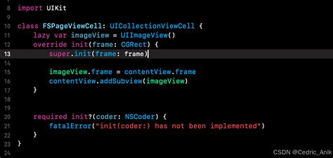 Ios开发 轮播图实现ios 轮播图 Csdn博客