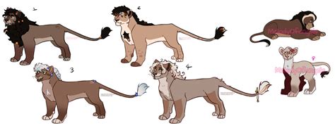 Personal Lion Ocs My Pride By Somber King On Deviantart
