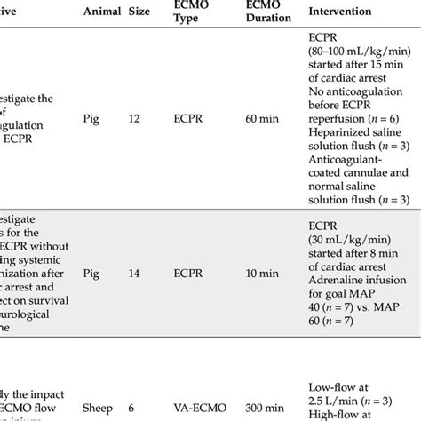 Preclinical Models Of Hibi In Ecmo Download Scientific Diagram