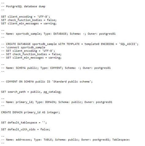 Как загрузить в базу данных Postgresql файл Sql Stack Overflow на