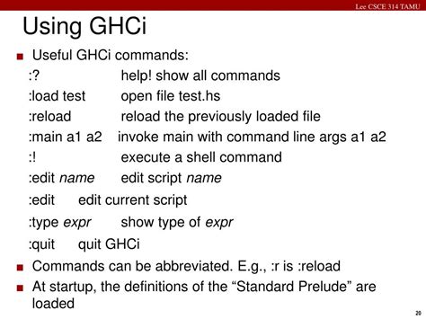 Ppt Csce 314 Programming Languages Powerpoint Presentation Free Download Id4145888