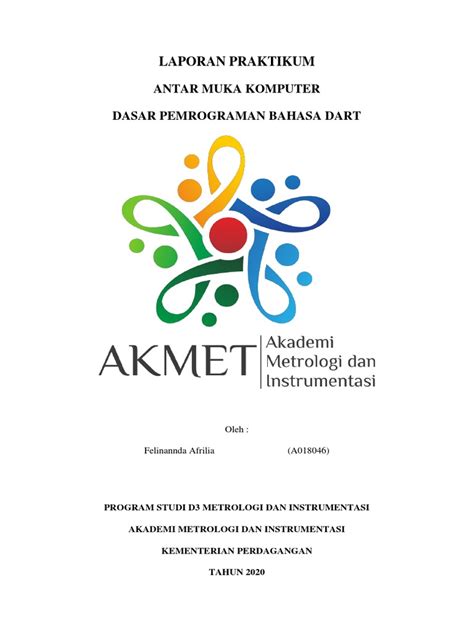 Laporan Praktikum Program Dart Pdf