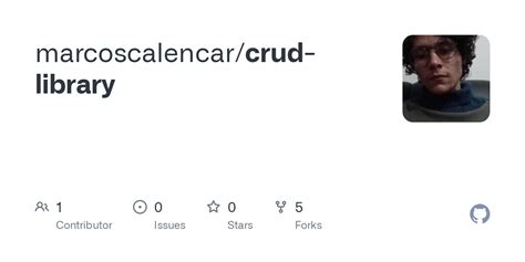 GitHub Marcoscalencar Crud Library