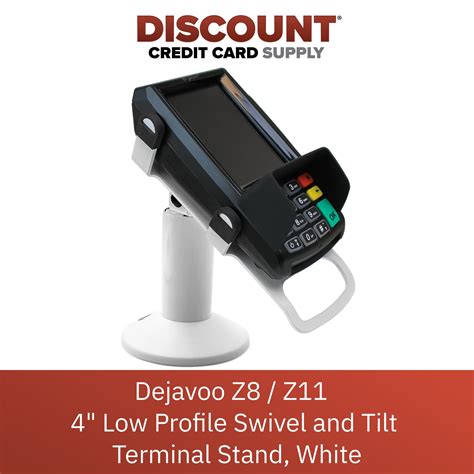 Dejavoo Z8 Dejavoo Z11 Low Swivel Stand White Fits Dejavoo Z11 H
