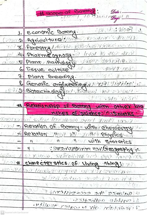 Class 11 Botany Note For 11 And Isc Ag Your All Notes