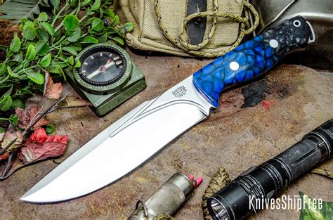 Bark River Knives Bravo Strike Force Ii Cpm 3v Arctic Dragon Scale