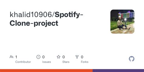 Github Khalid Spotify Clone Project