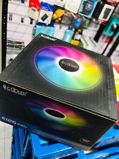 PC Cooler E126PRO CPU Cooler Fan TPD 92W Halo SRGB on Carousell