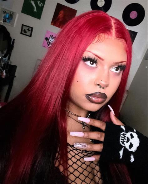 Pin By Lets Unpack This On Black Alt Girls Alternative Makeup Edgy