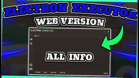 Roblox Executor New Electron Web Version Download Guide Free Or Paid YouTube