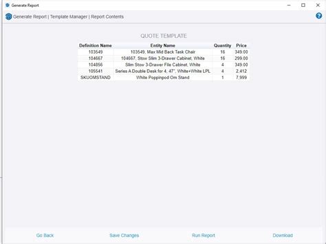 Generate Reports Question Technical Problems SketchUp Community