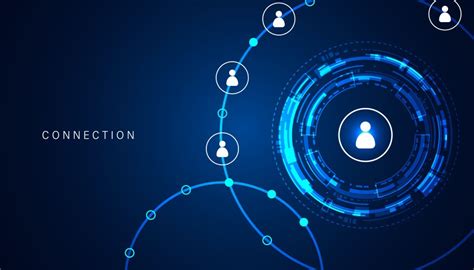 Network Connection Vector Images Over