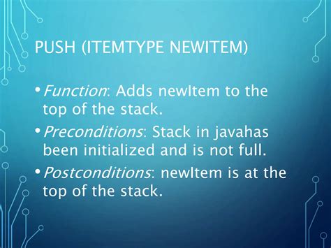 Stack In Java Data Structure Muhammed Ppt
