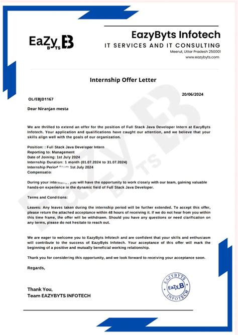 Niranjan Mesta On Linkedin Internship Newbeginnings Careergrowth