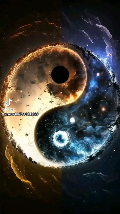 Ying Yang Art Yin Yang Art Galaxies Wallpaper