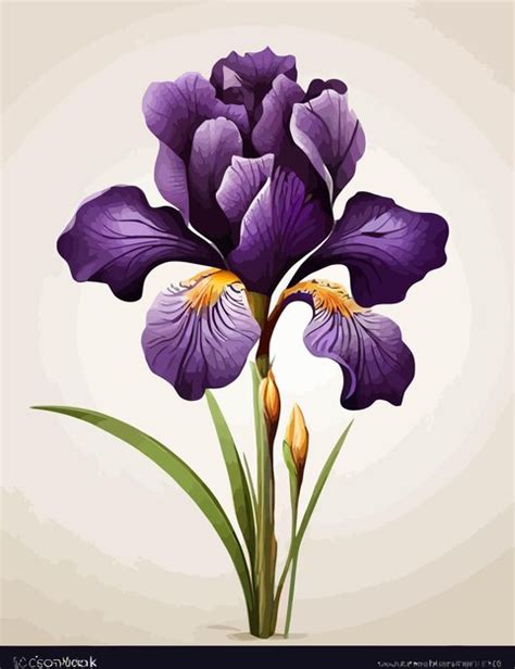Iris Illustrasjon