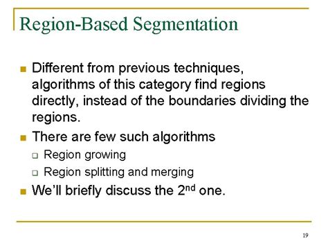 Digital Image Processing Lecture 18 Segmentation Thresholding Regionbased