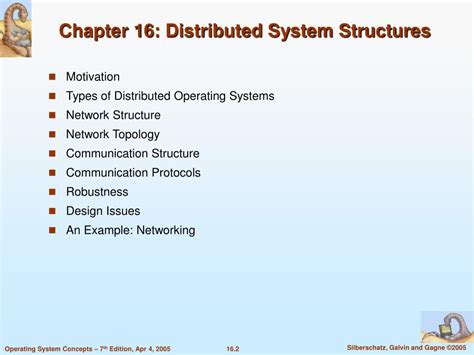 Ppt Module 16 Distributed System Structures Powerpoint Presentation