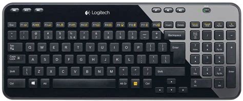 Logitech K Wireless Deu Black