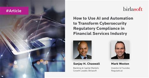 Harnessing Ai For Cybersecurity Regulatory Compliance