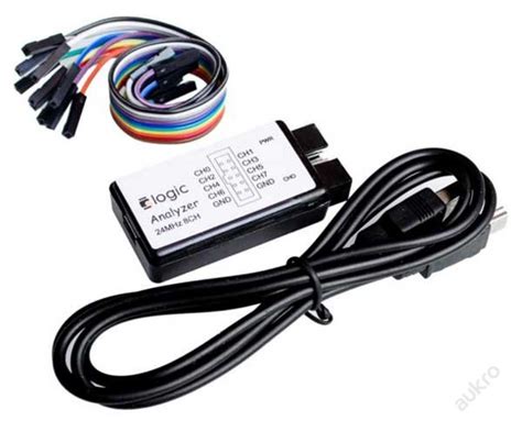 Usb Logický Analyzátor 8 Kanálů 24 Mhz Fx171 Aukro