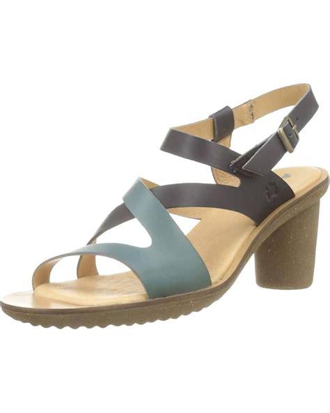 El Naturalista Trivia Vaquetilla Fantasy Sandals In Blue Lyst