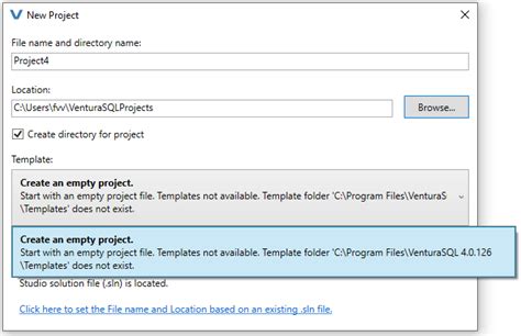 GitHub Frankthvandeven Templates VenturaSQLStudio Template Sample Projects Used By