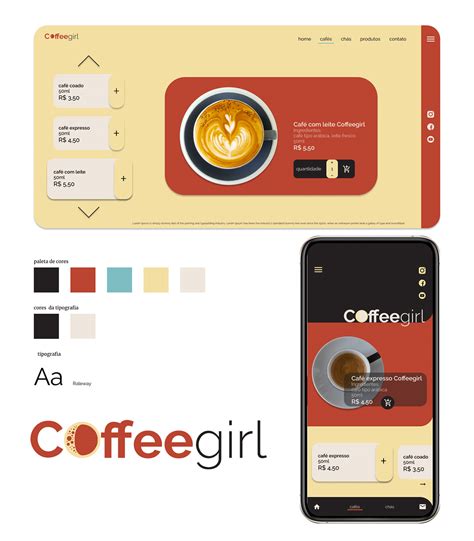 UI De Site Desktop E Mobile On Behance
