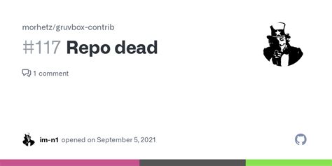 Repo Dead · Issue 117 · Morhetzgruvbox Contrib · Github