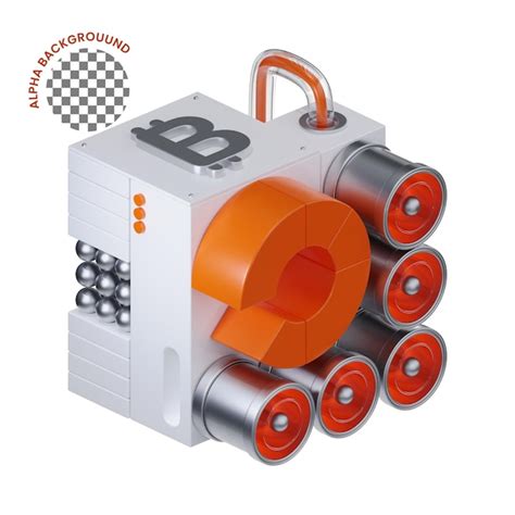 Premium Psd Bitcoin Query Technology 3d Icons Rendered