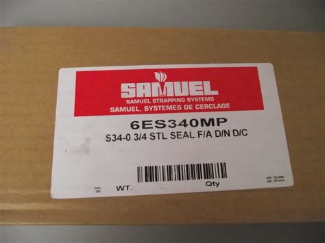 Banding Tool 34 Mip 1100 34 Samuel Steel Strapping Sealer New