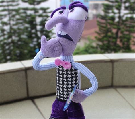 Disney Pixar Inside Out Fear Plush 30cm Stuffed Toy 12 Inches Plushzania