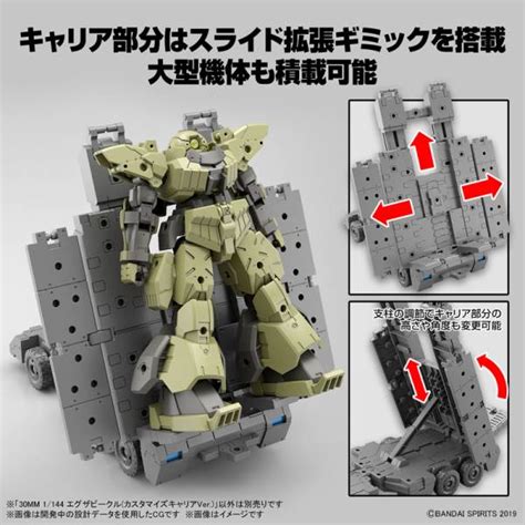 30mm 1144 Extended Armament Vehicle Customize Carrier Model Kit