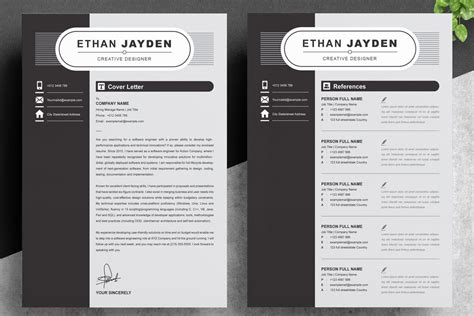 Creative Professional Resume Template Resume Template