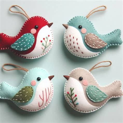 Pin On Felt Christmas Decorations