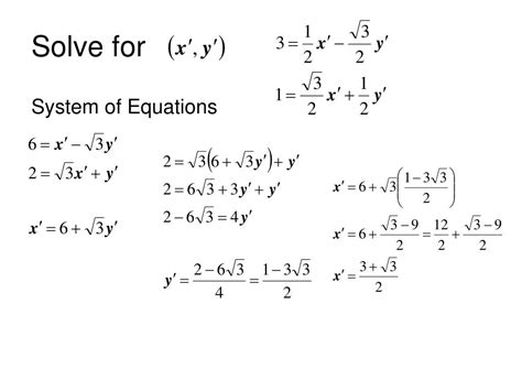 Ppt 10 5 Rotation Of Conics Powerpoint Presentation Free Download Id 3216235