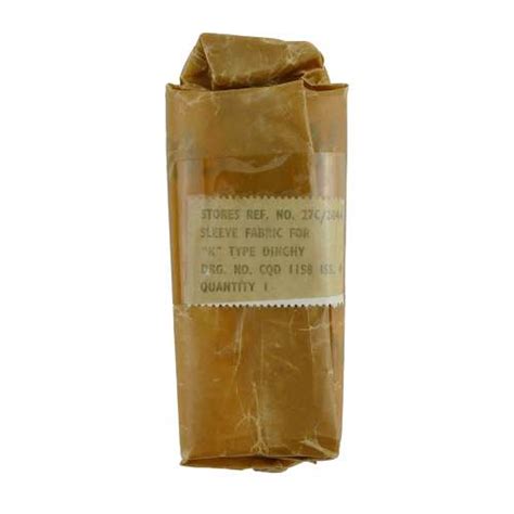 Raf K Type Dinghy Co2 Bottle Sleeve Boxed