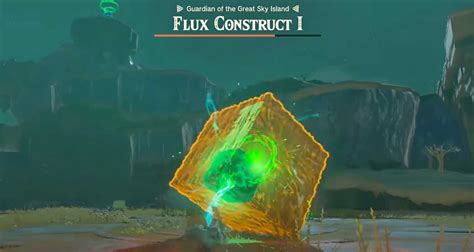 Hw To Beat Flux Construct I In Zelda Tears Of The Kingdom A