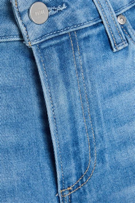 Paige 하이라이즈 크롭 스트레이트 레그 진 최대 70 세일 The Outnet