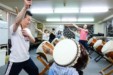 2024 Japanese Taiko Drum Lesson In Tokyo