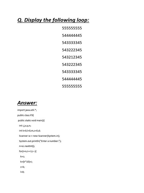 Nestedloop Pattern Pdf Technology And Engineering