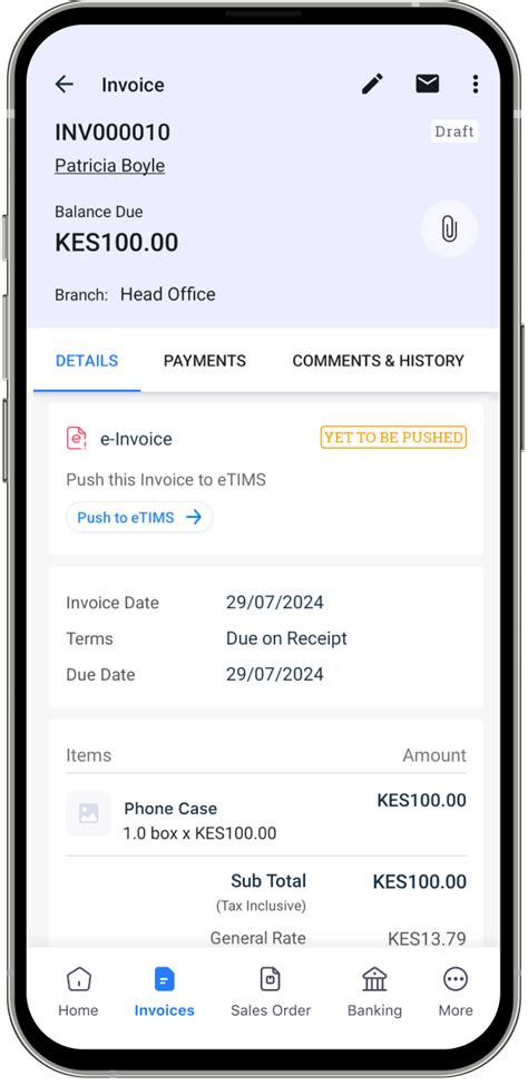 Zoho Books Is Now ETIMS Compliant