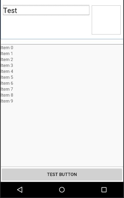 Android Fixed Button At Bottom With Recyclerview And