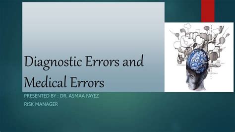 Diagnostic Errors In Managing Cases Pptx Mental Health Diseases And Conditions