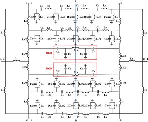 Lumped Element Equivalent Circuit Of The Proposed Crossover With Download Scientific Diagram