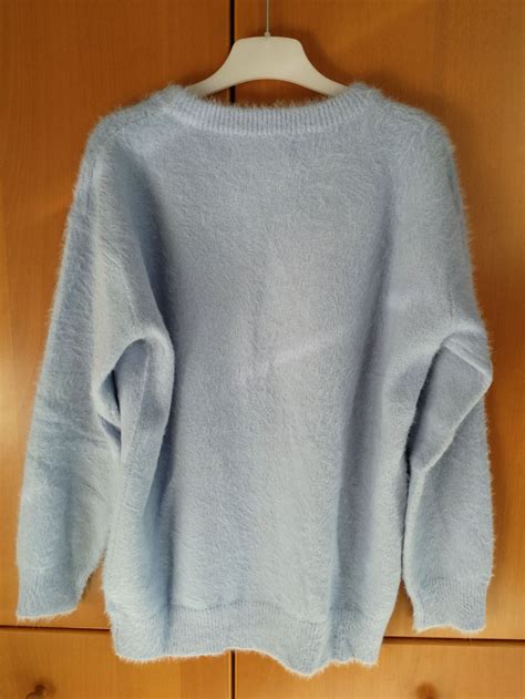 Hellblauer Flauschiger Pulli Von Forever 21 Kleiderkorbch